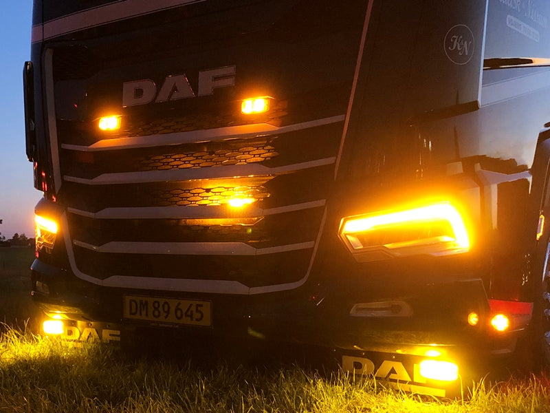 DAF XF, XG & XG+ 2021 Onward Headlight DRL Amber Conversion Kit – 24/7 ...